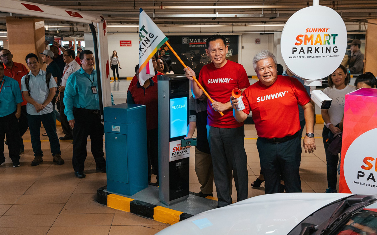SUNWAY PREVIEWS SMART PARKING SYSTEM – traction.my