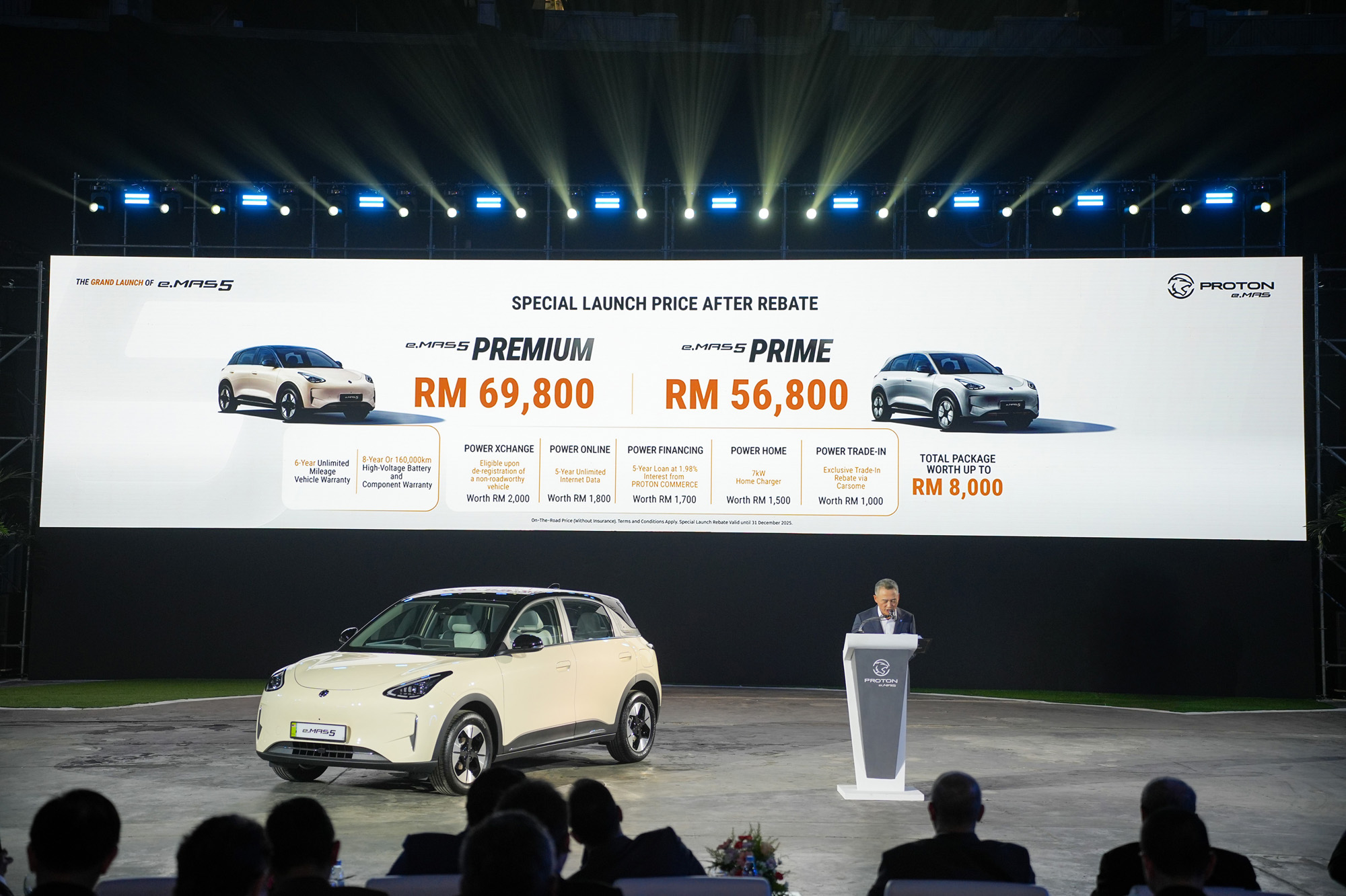 PROTON Launches Proton e.MAS 5, Malaysia’s First Affordable Electric ...